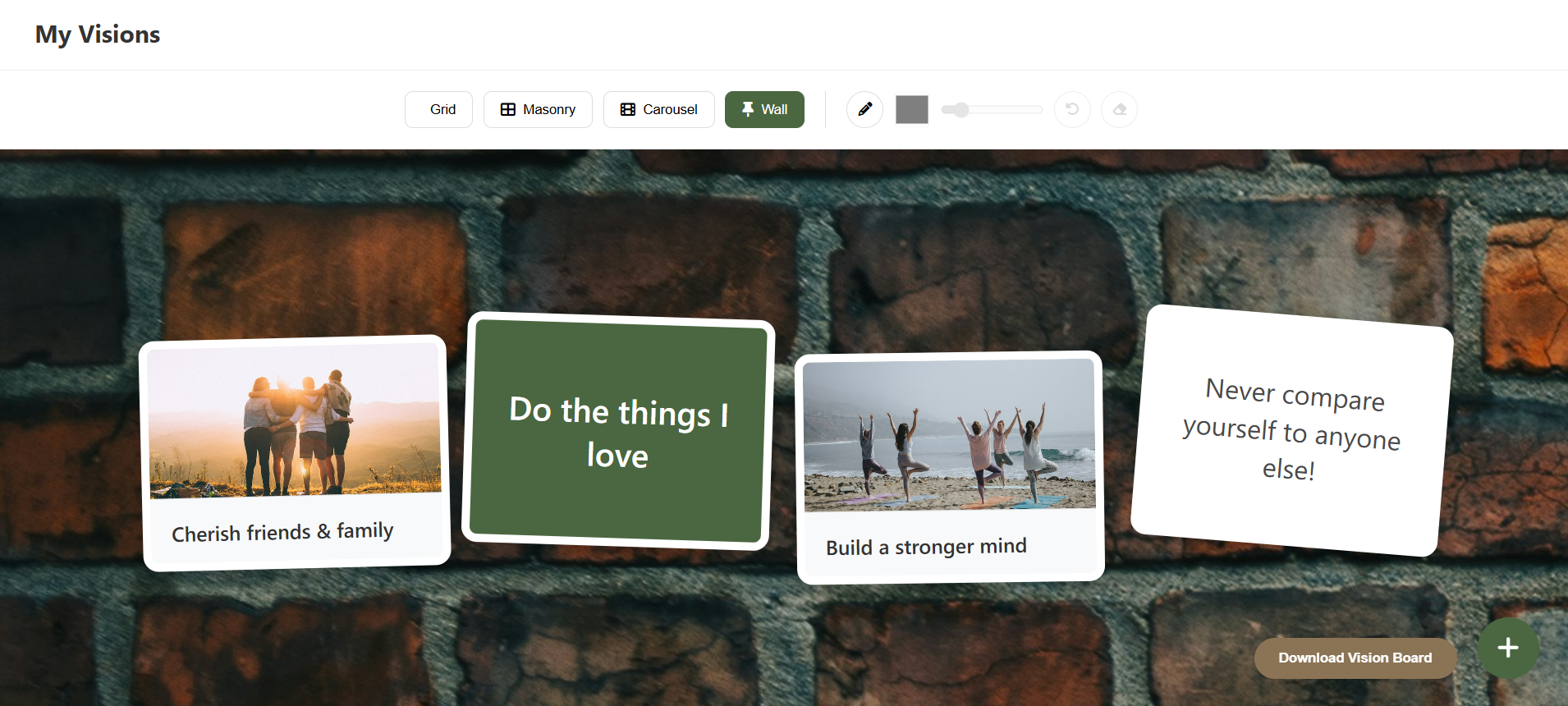 Vision Board Creator